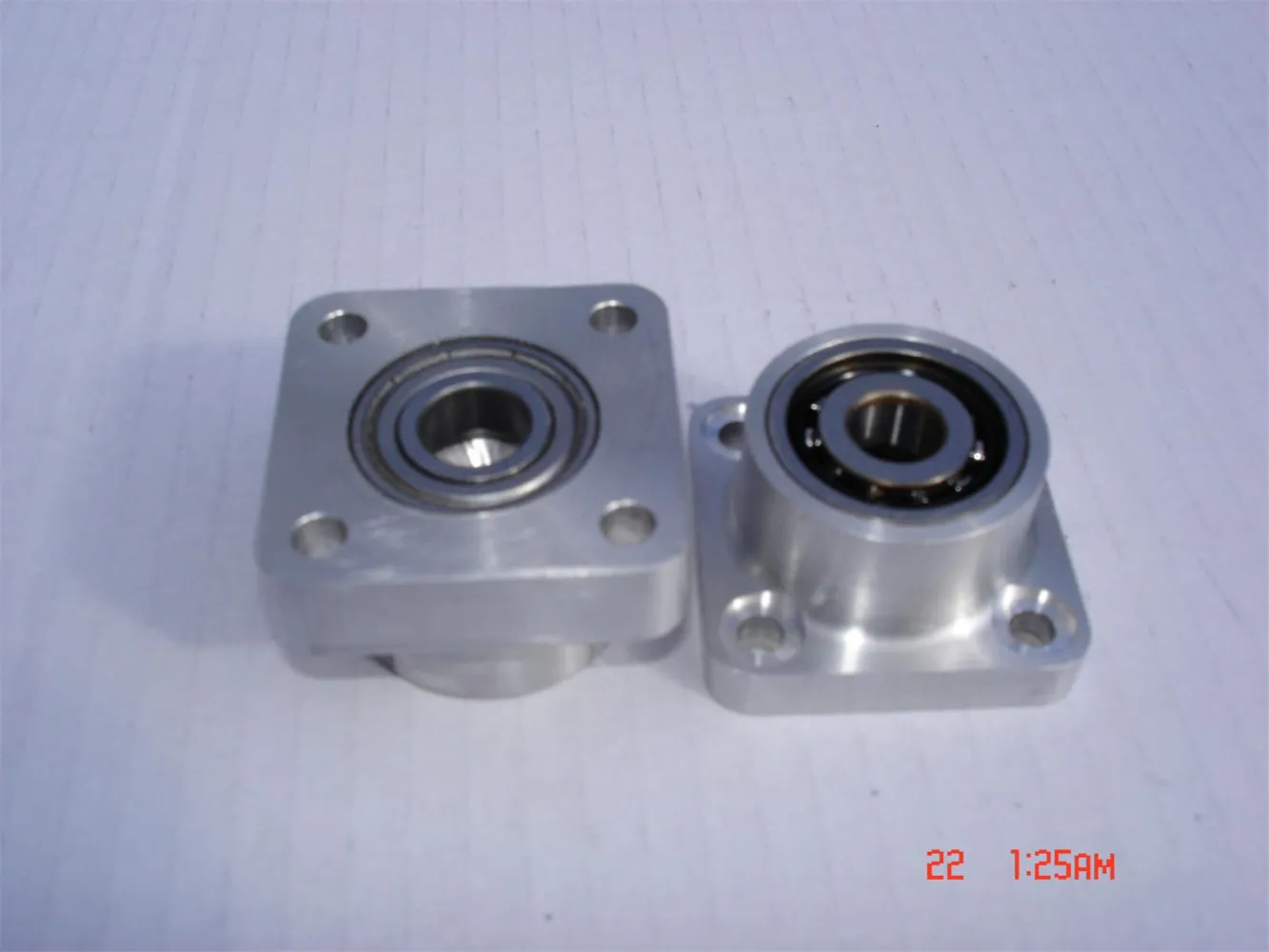 Flanschlager für 16mm Spindel 1 st. Festlager 1 st Loslager - CNC ...