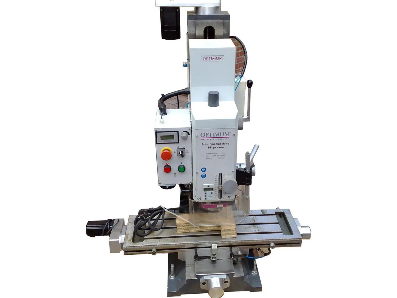 Optimum BF 30 V Vario Servomotoren Servosteuerung CNC - CNC Drehmaschinen Fräsmaschinen und ...